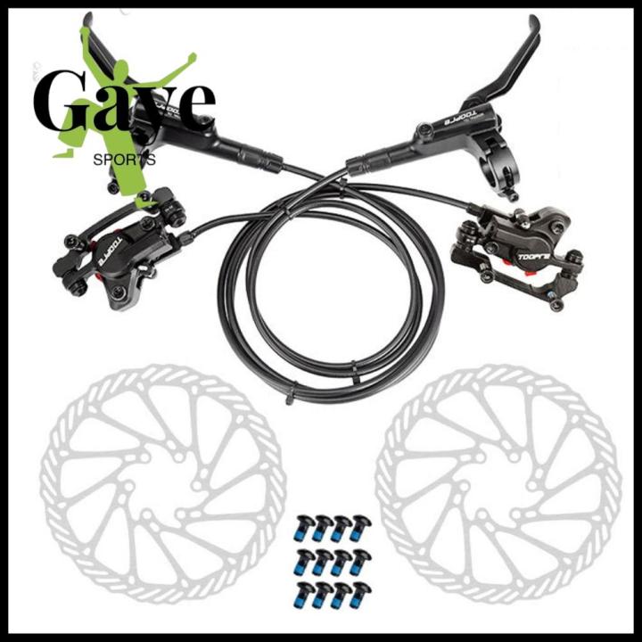 GS Hydraulic MTB Oil Disc Brake Universal Left Right Pulling Brake ...