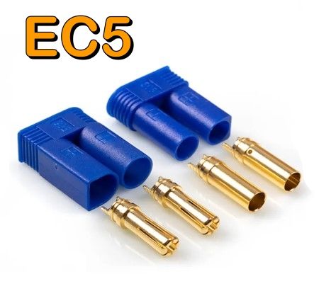 ขั้วต่อสายไฟ EC3, EC5, EC8 Banana Plug High Current สำหรับงานแพ็คแบตเตอรี่ 1 คู่ | Lazada.co.th
