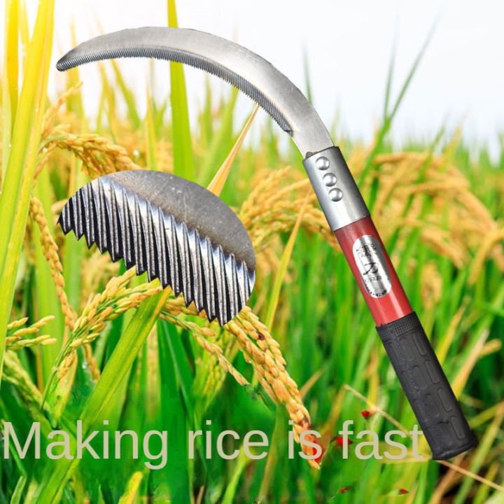 Small Grass Sickle Leek Machete Sickle Mowing Knife Agricultural ...