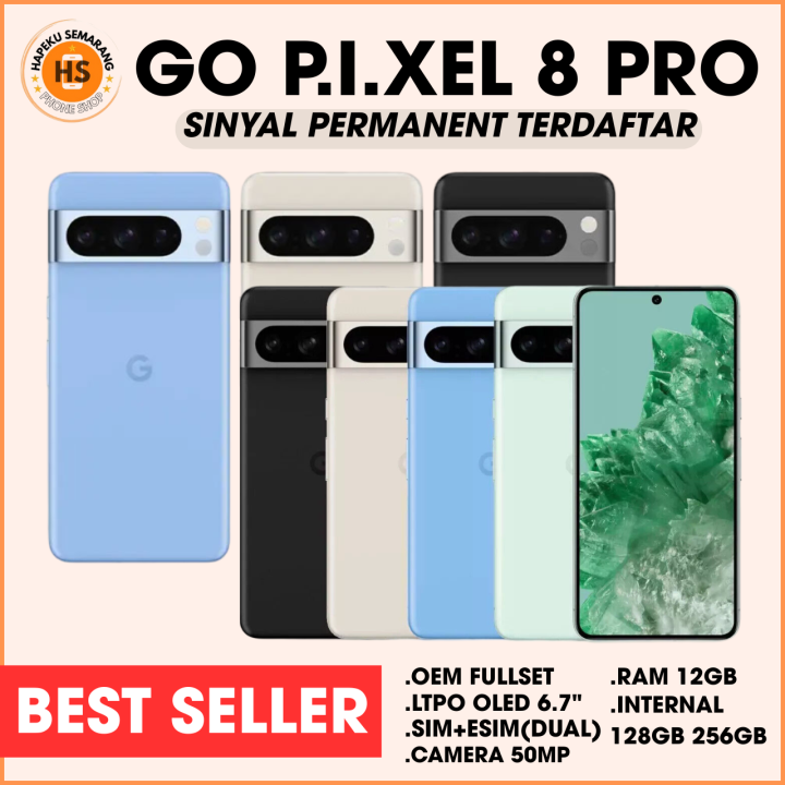 Google Pixel 8 Pro 12/128GB 256GB Sinyal Terdaftar Super Mulus Like New ...