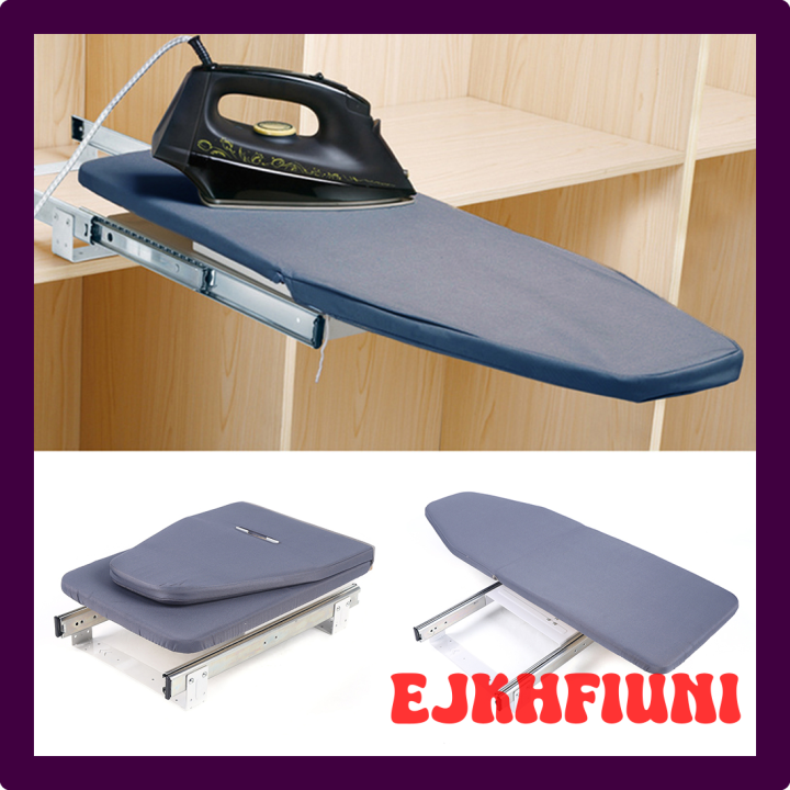 EUYS Retractable Ironing Board Closet Pull-Out Stow In The Cabinet ...