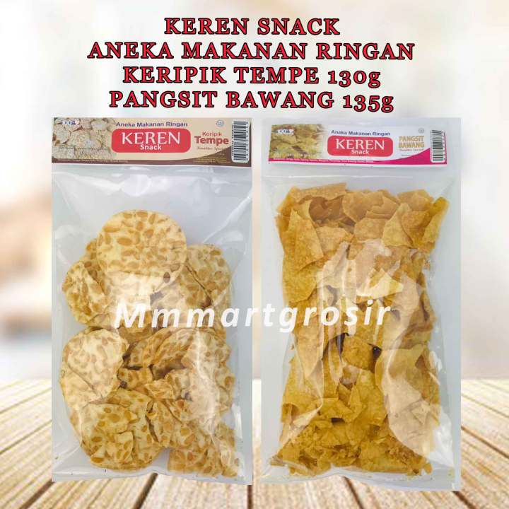 KEREN Snack / Aneka Makanan Ringan / Keripik & Pangsit / Makanan ...