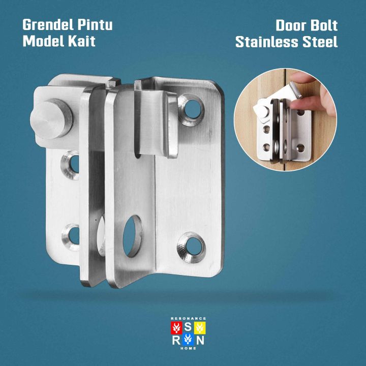 Grendel Kait Kotak Pintu Geser / Grendel Geser Stainless Tebal ...