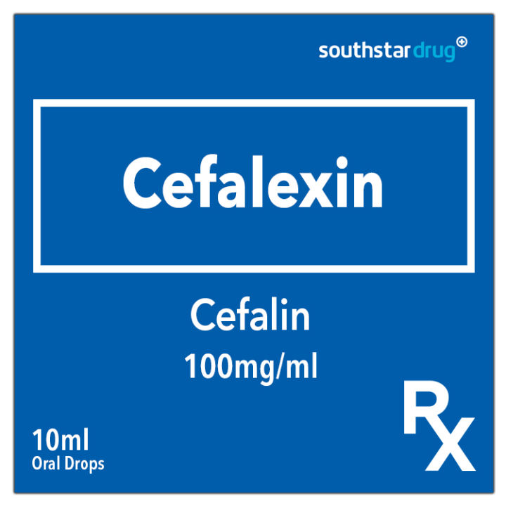 Rx: Cefalin 100mg /ml 10ml Oral Drops | Lazada PH