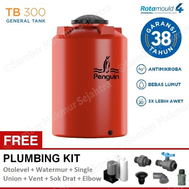 Penguin Toren / Tandon / Tangki Air 3100 Liter - TB 300 | Lazada Indonesia