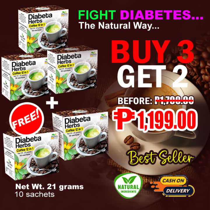 DIABETA HERBS COFFEE Php 1,199 only! | Lazada PH