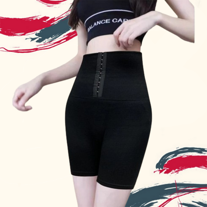 Korset Legging Pendek Hitam Pelangsing Perut Buncit Pakaian Dalam ...