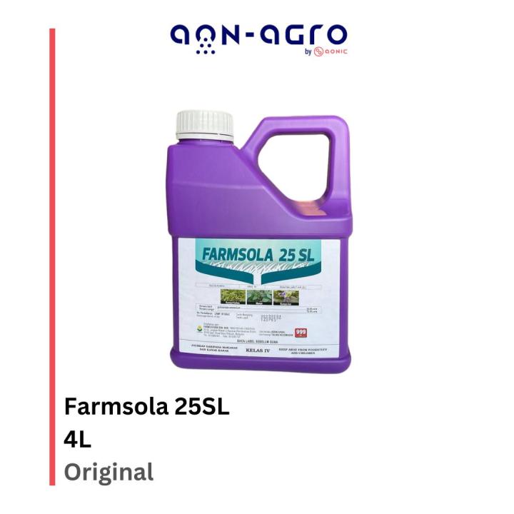 Farmsola 25SL Racun Rumpai Glufosinate-ammonium (25%)| Sama dengan ...