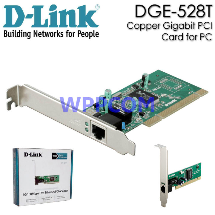 D-Link Ethernal Card Lan 10/100/ PCI Card รุ่น DFE-520TX การ์ดแลน ...