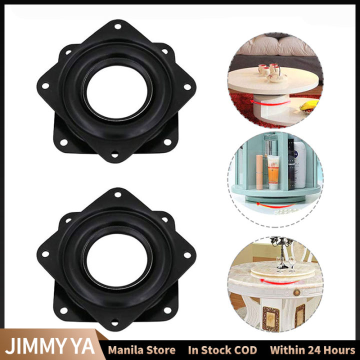 4 Inch Square 360 Degree Rotating Bearing Base Lazy Susan Bearing ...