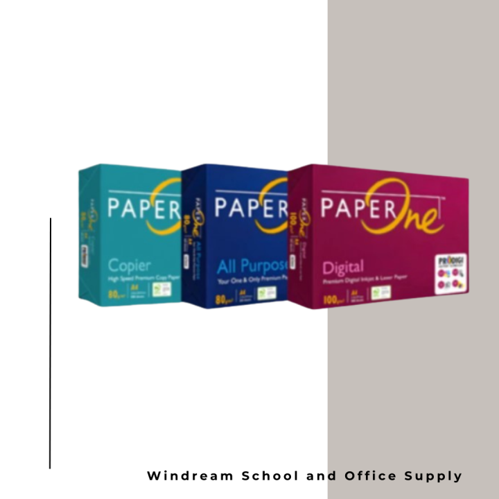 PAPERONE copy paper short a4 long | Lazada PH