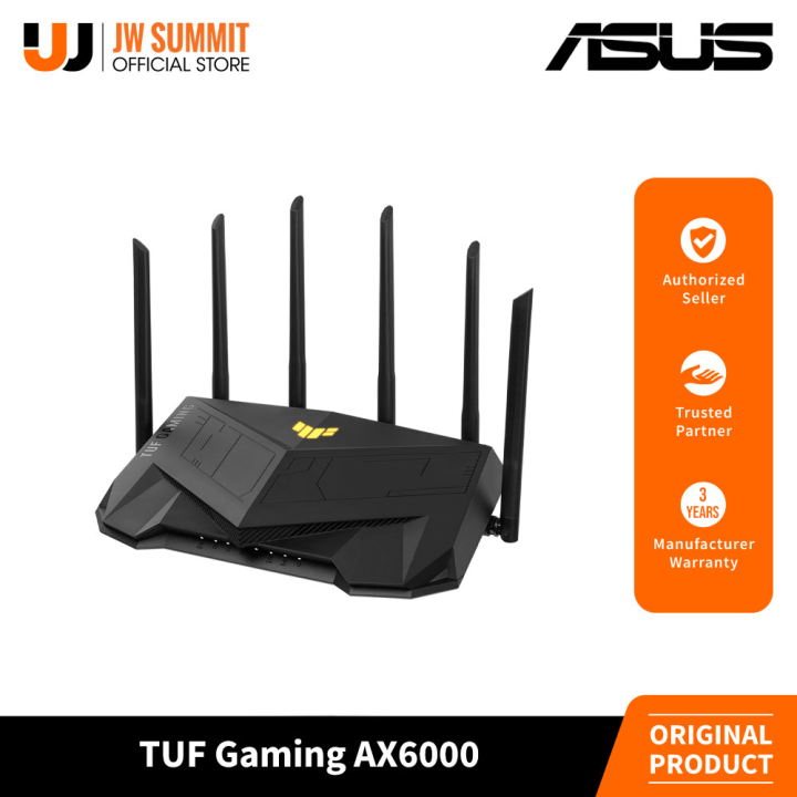 Asus TUF AX6000 Dual Band WiFi 6, Dedicated Gaming Port, Dual 2.5G Port ...