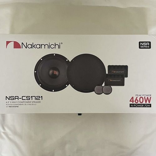 NAKAMICHI NSA-CS1721 6.5” 2 WAY COMPONENT SPEAKER | Lazada PH