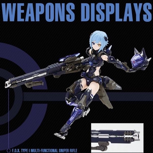 [Nuke Matrix] 1/12 CF01 Fantasy Girls - F.O.X Long Range Striker Unit | Lazada.co.th