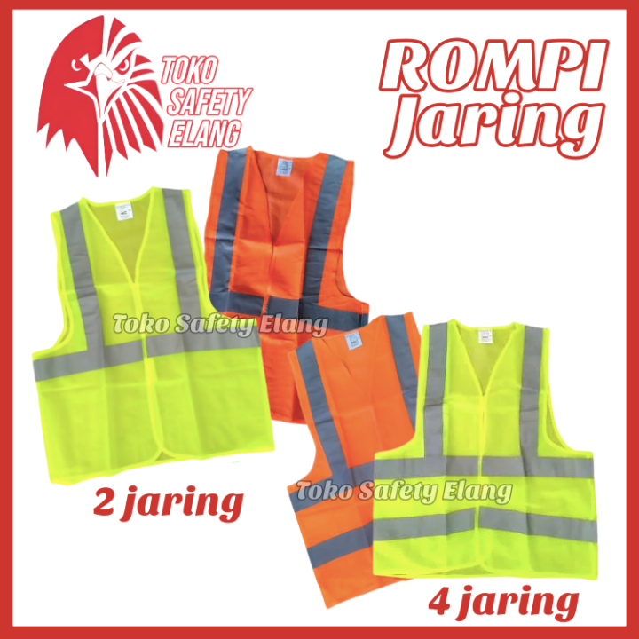 Rompi jaring proyek 2 line dan 4 line reflectif / reflector scotlight ...