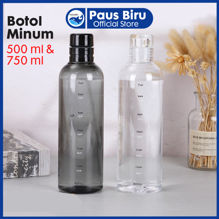 Botol Minum 500ml & 750ml | Botol Termos | Botol Transparan | Botol Olahraga | Lazada Indonesia