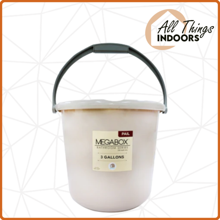 Megabox MG- 507 Megabath 3-Gallon Pail | Lazada PH