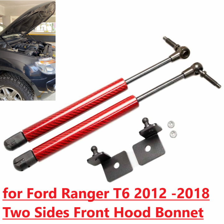 for Ford Ranger T6 2012 -2018 Two Sides Front Hood Bonnet Gas Struts ...