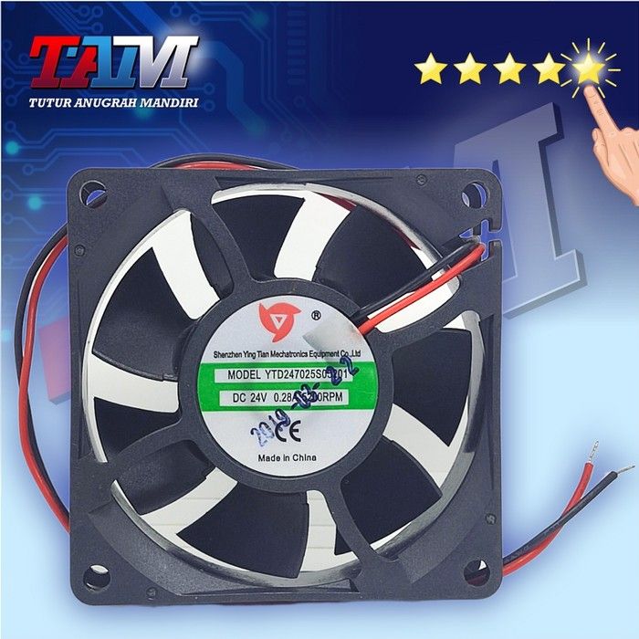 KIPAS DC 24V 7cm Fan Dc 24v | Lazada Indonesia