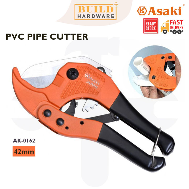 ASAKI / AeroForce Heavy Duty PVC Pipe Cutter 42mm 沾塑柄PVC 塑料管子割刀 AK-0162 ...