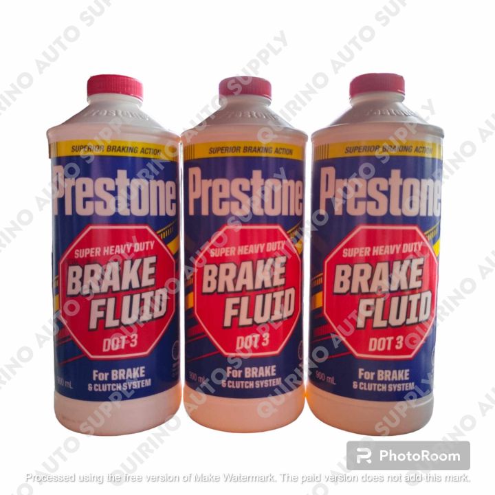 PRESTONE Super Heavy Duty Brake Fluid 270mL 900mL | Lazada PH