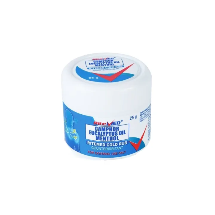 Unilab - RiteMED COLD RUB 25G , For cough relief due to colds | Lazada PH