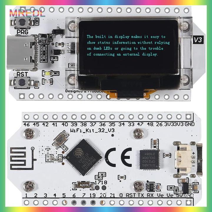 MREDL WiFi LoRa 32 V3 Dev-board With SX1262 And ESP32-S3FN8 Chip OLED ...