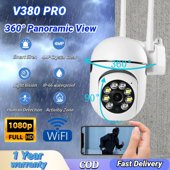 CCTV Camera V380 PRO Security Camera 1080P HD Camera with Speaker and ...