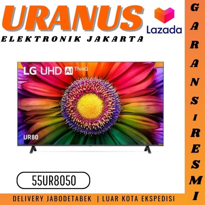 LG TV 55UR8050 SMART UHD 4K HDR 55 INCH 55UR8050PSB THINQ AI / 55UQ8050 ...