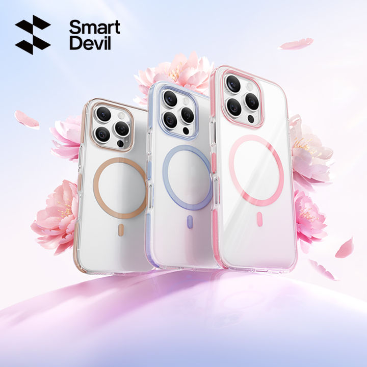 SmartDevil Phone Case for iPhone 16 Pro max case iPhone 16 Case iPhone 16 Pro Transparent ...