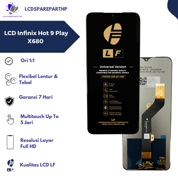 LCD Infinix Hot 9 Play X680 Fullset Touchscreen | Lazada Indonesia