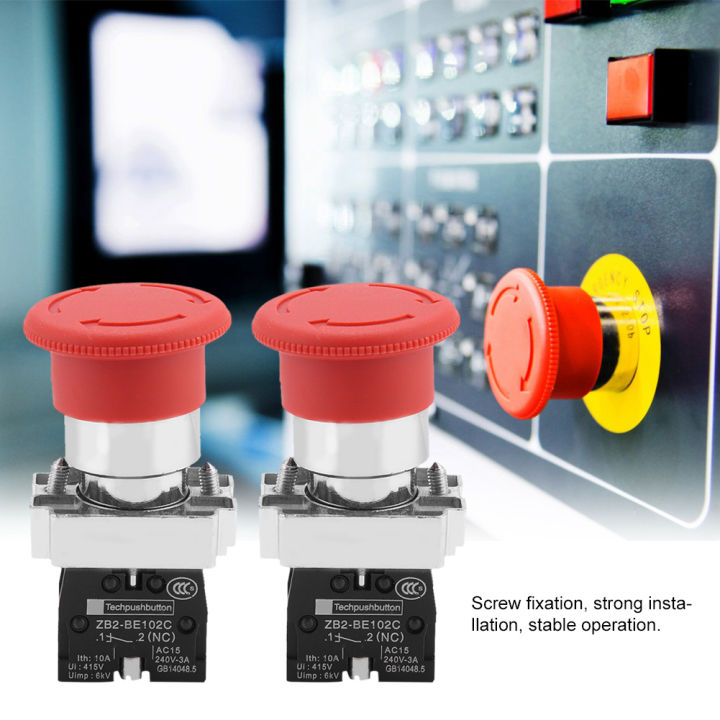 Emergency Stop Switch Emergency Stop Push Button Switch Red Switch ...
