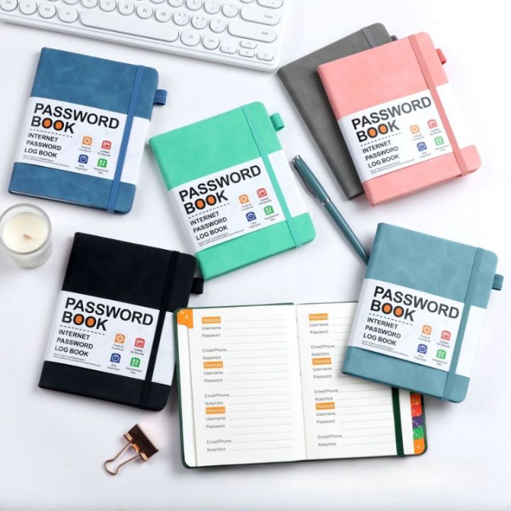Password Book A5 Password Notebook Monthly Plan Learning Notebook Plan ...