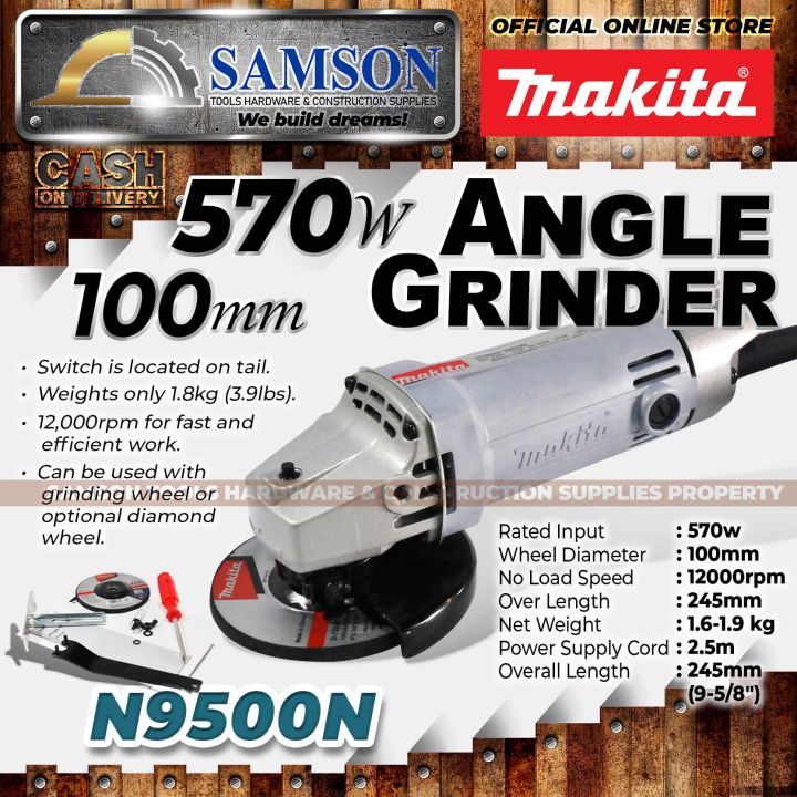 Makita Angle Grinder N9500N Parts at Roy Bush blog