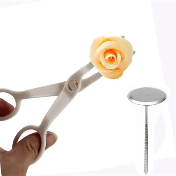 Decorating Scissors Cake Flower Nail Piping Flower Scissors Lifted For ...