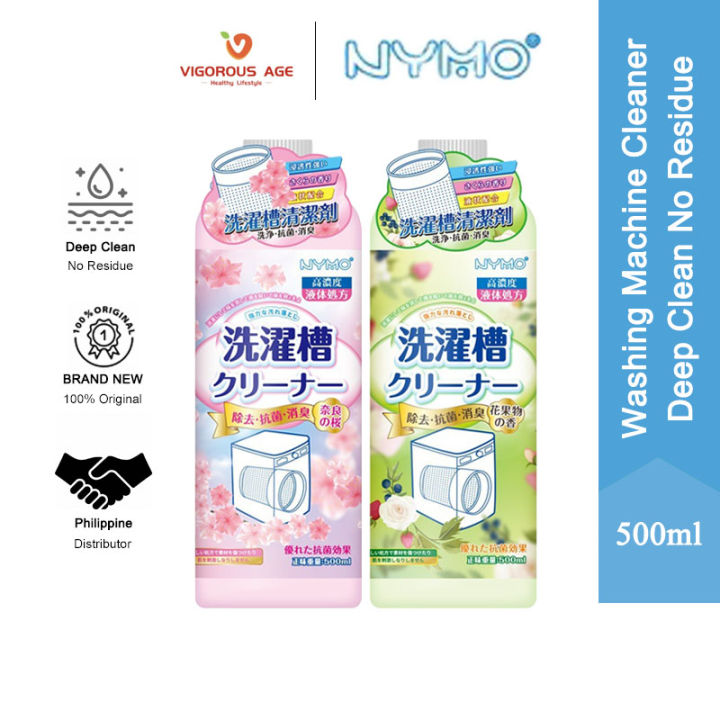 Japan NYMO Washing Machine Cleaner 500ml Deep Clean No Residue Cleaning ...