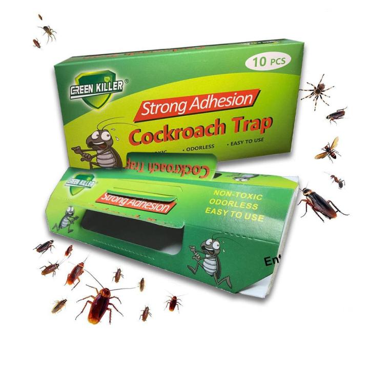 10Pcs Cockroach Killer Roach Traps Roach Bait Roach Motel Cockroach ...