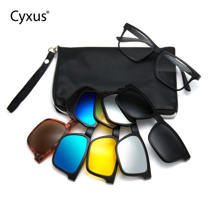 Cyxus Magnetic Polarized Sunglasses Multifunctional Multi-color ...