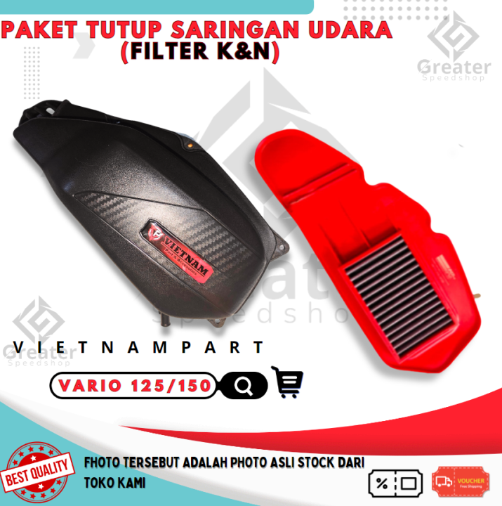 Saringan udara Vario 150 125 HYBRID Filter udara xtreme ferrox ferox ...