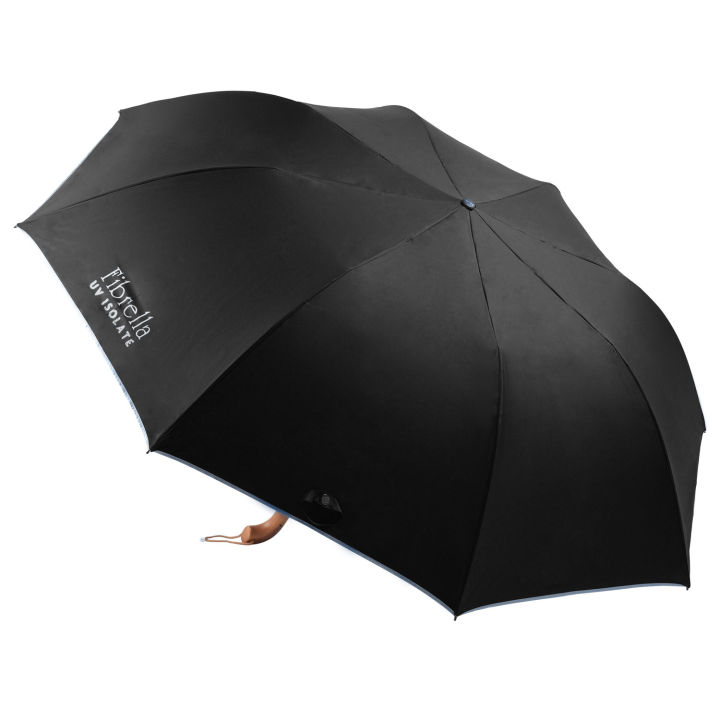 Fibrella UV Isolate Umbrella F00385 (Black) | Lazada PH