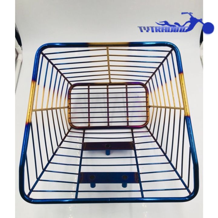 Wave Basket Titanium Design for Motorcycle TYTRADING | Lazada PH