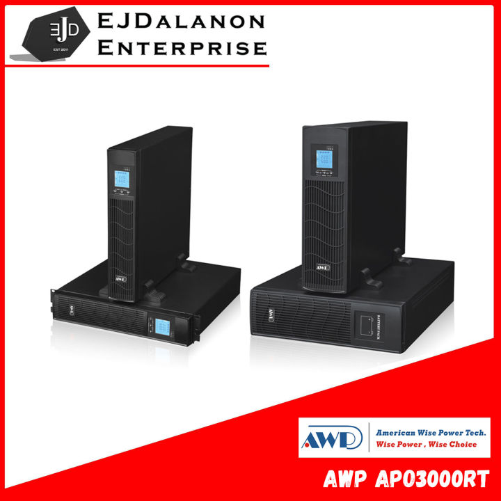 AWP APO3000RT Alpha Pro RT 3KVA/2700W High Density Version of On-Line ...