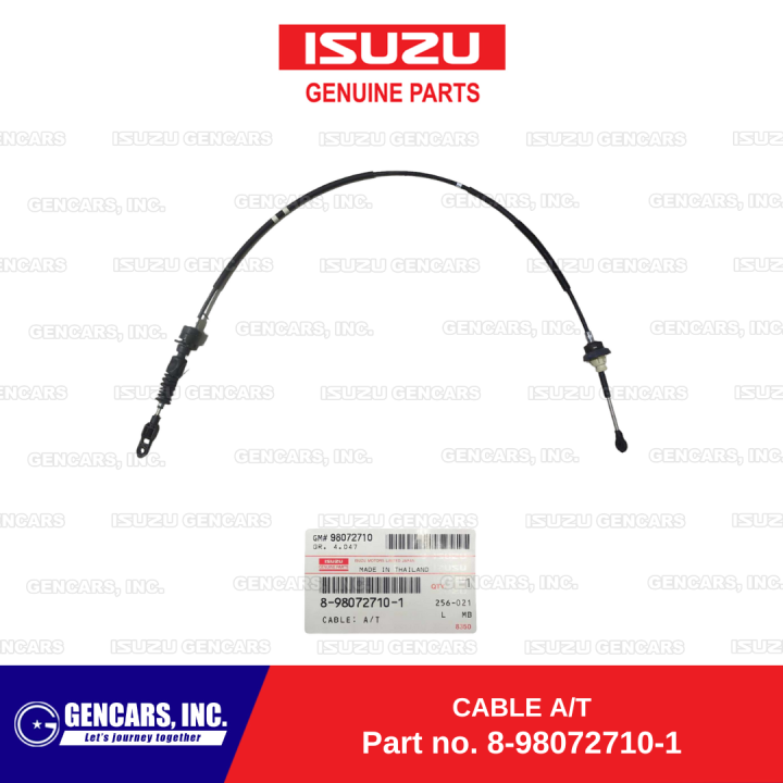 Isuzu Cable Automatic Transmission for Mux / Dmax 2015-2019 (8980727101 ...