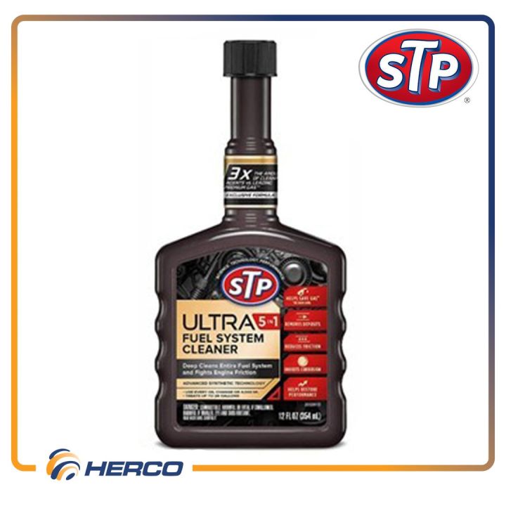 STP Ultra 5 in 1 Fuel System Cleaner 12 Fl oz Deep Cleaning Fuel System Reduce Friction And Corrosion Restore Engine Performance Prevent Ethanol Corrosion Lazada Lazada PH