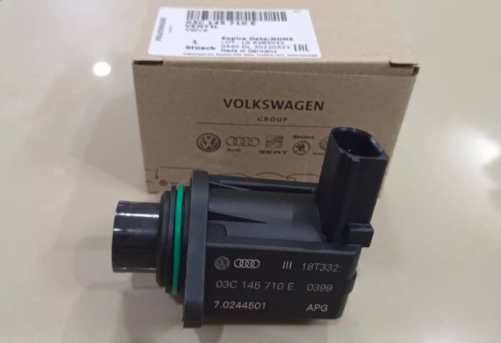 03C145710E CUT OFF VALVE DIVERTER VALVE VW GOLF 1.4 JETTA 1.4 SCIROCCO ...