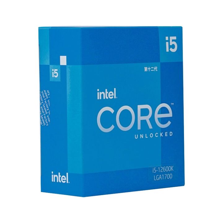 [COD] Core I5 12600K boxed 12th generation CPU processor 10 cores 16 ...