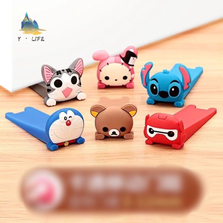 Y • LIFE Cute Creative Door Stopper Anti-pinch Door Stop Cartoon Animal ...