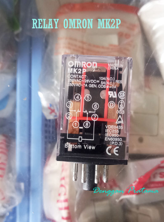 Relay Rele MK2P Omron 8 Pin | Lazada Indonesia