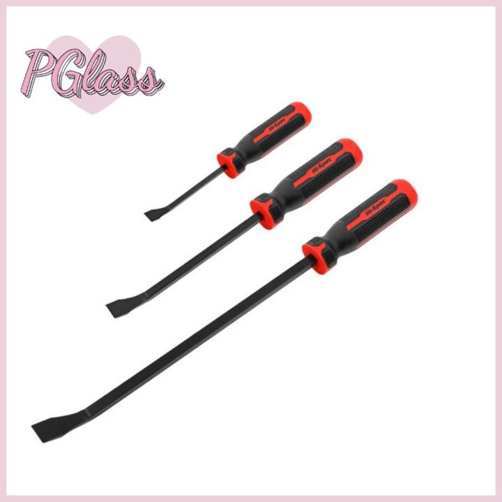 PETIGLASS 8/12/18 inch Long Tire Crowbar CV-R 30° Car Pry Bar High ...