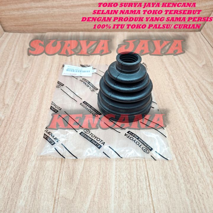 KARET AS RODA DEPAN DALAM TOYOTA HILUX VIGO 43448-0K020 STIR | Lazada ...
